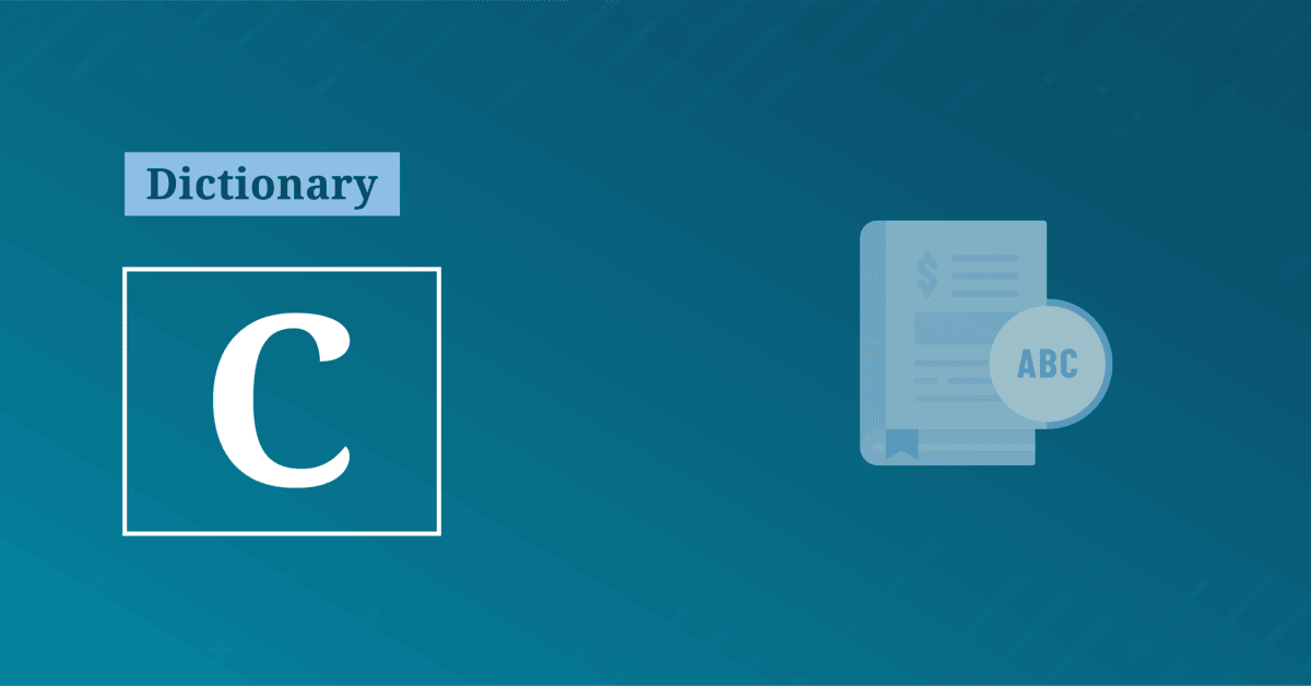 Letter C | Dictionary | AccountingCoach