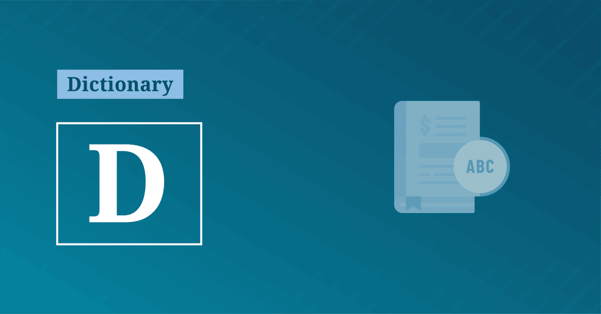 Letter D | Dictionary | AccountingCoach