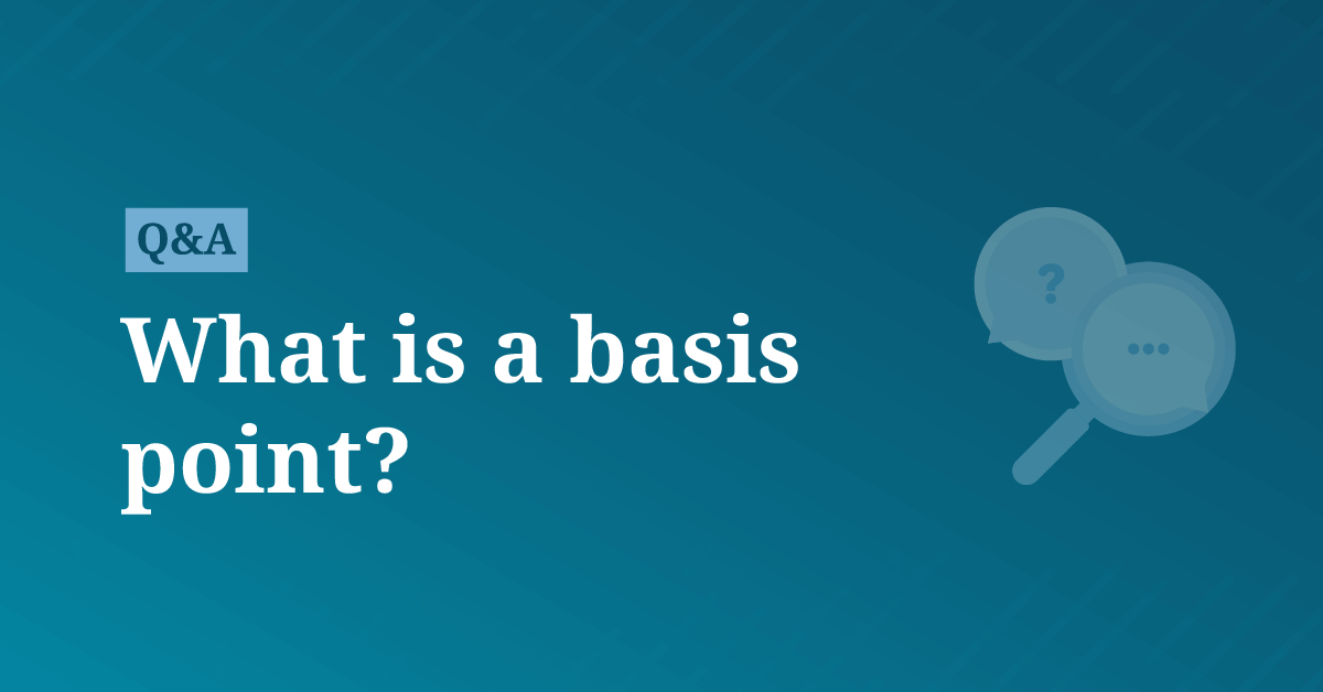 What is a basis point?
