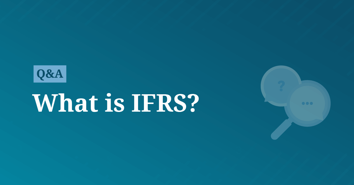 What is IFRS?