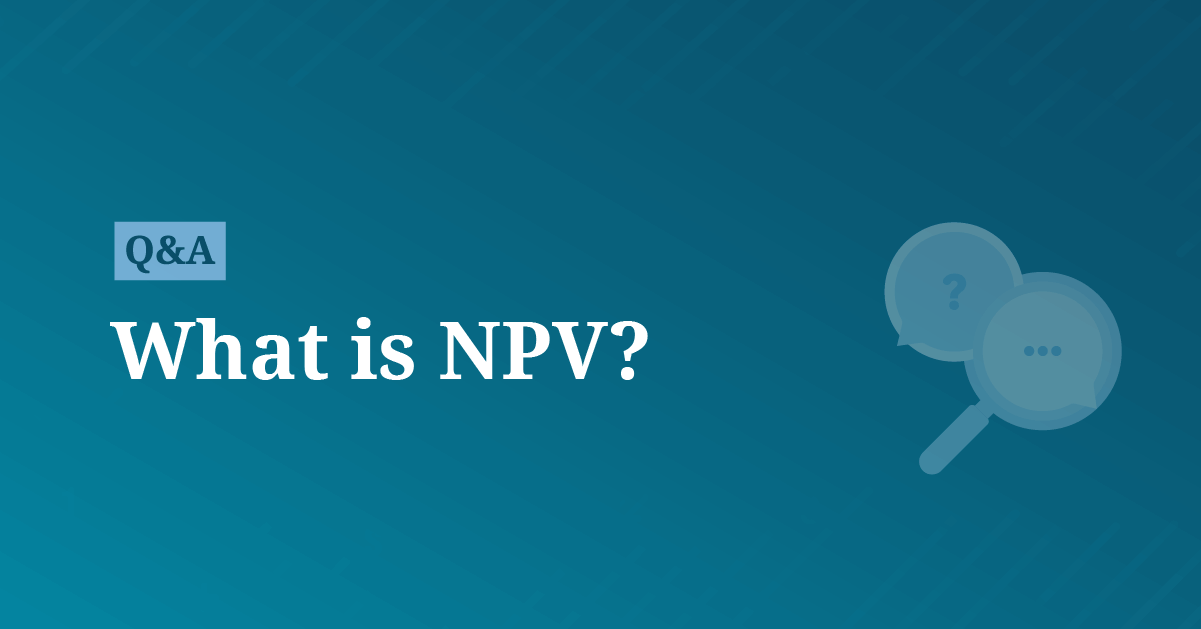 What is NPV?